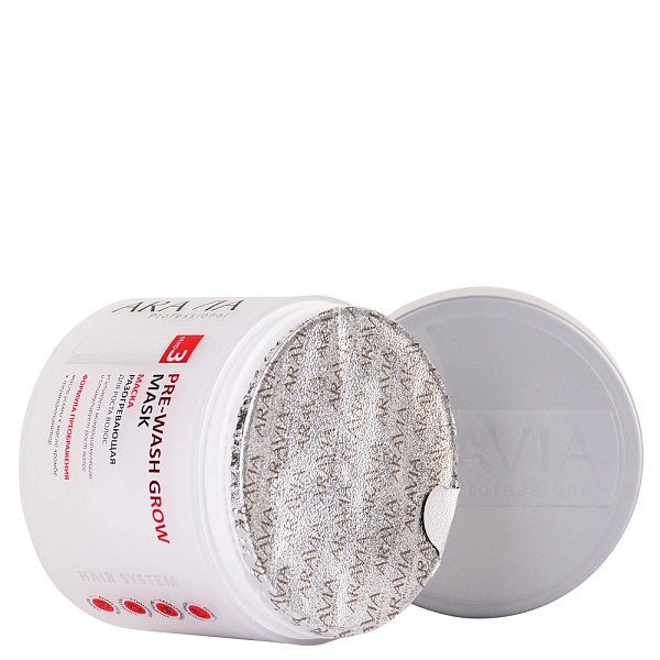 Маска разогревающая для роста волос Pre-Wash Grow Mask, 300 мл, Артикул ...